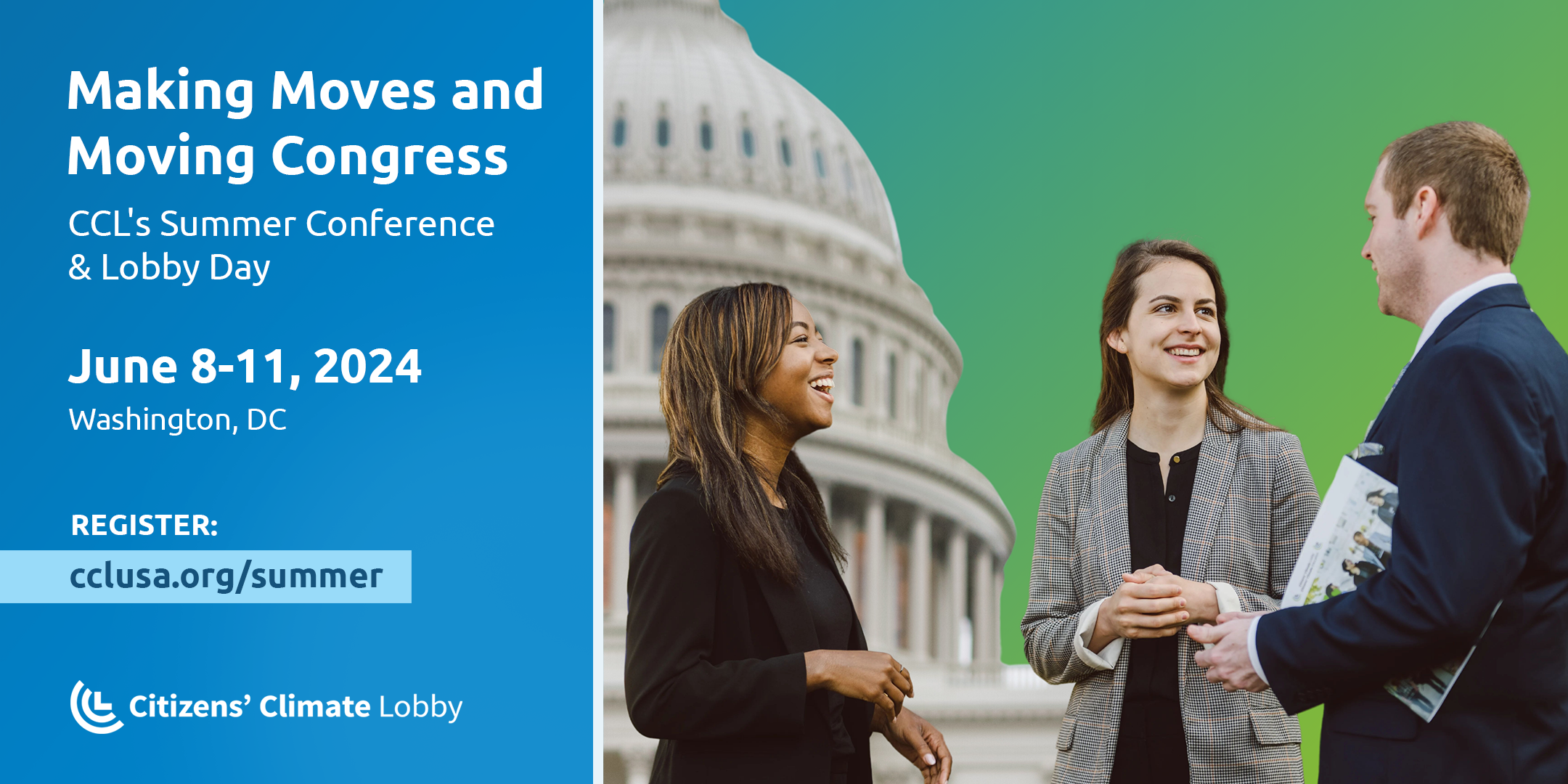 Making Moves & Moving Congress: CCL's Summer Conference & Lobby Day ...