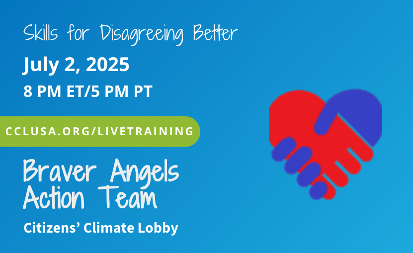 Skills for Disagreeing Better - Braver Angels Workshop - CCL Community