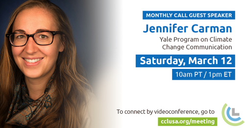 March Monthly Meeting & Actions W/ Dr. Jennifer Carman, Yale Program On ...