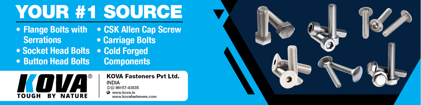 KOVA FASTENERS PVT LTD. (INDIA) - 2024 International Fastener Expo