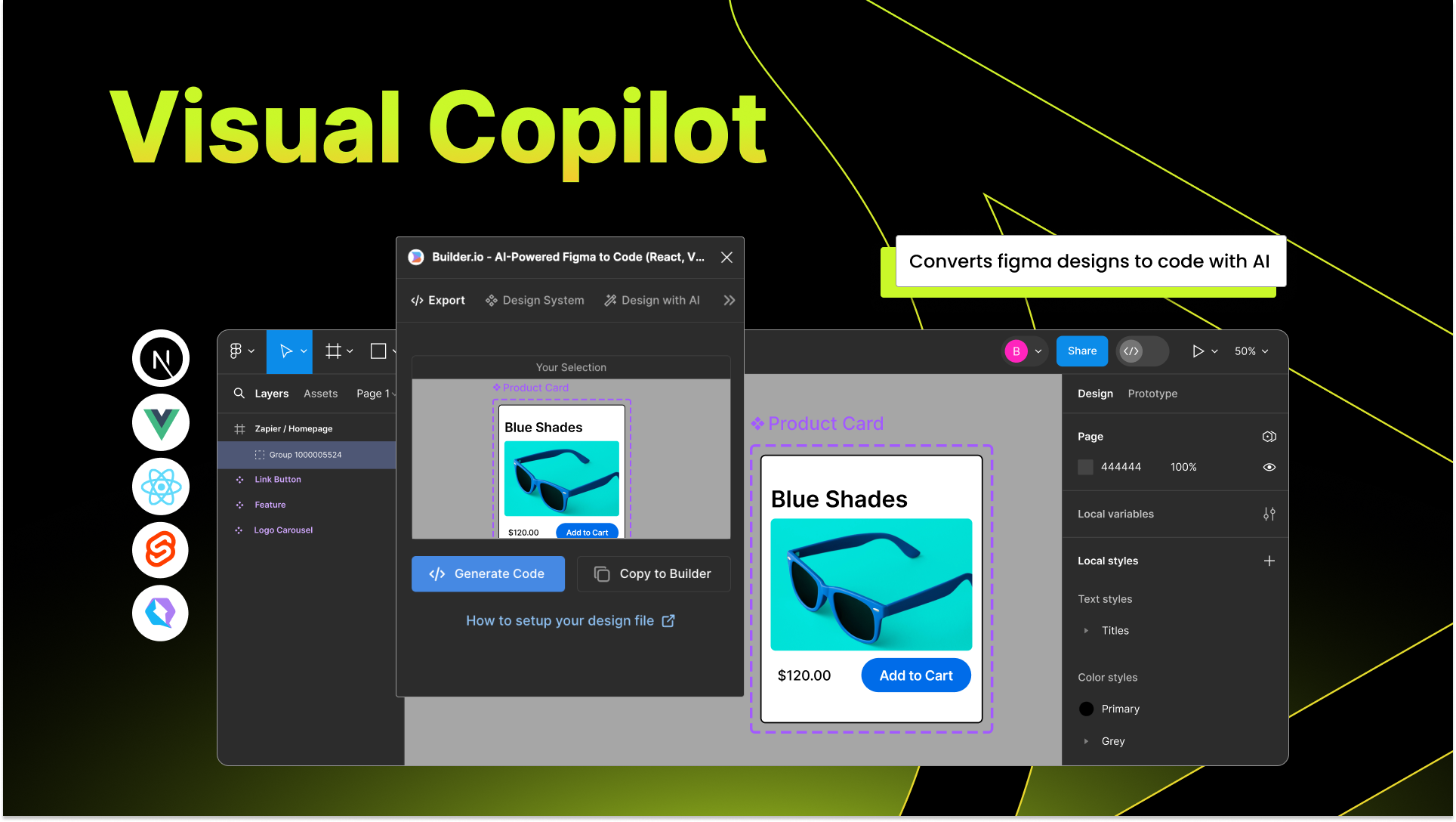 Visual Copilot (Design to Code) - NRF Big Show 2025