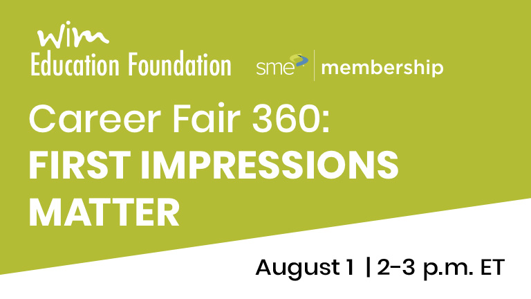 Career Fair 360: First Impressions Matter - SME Connect