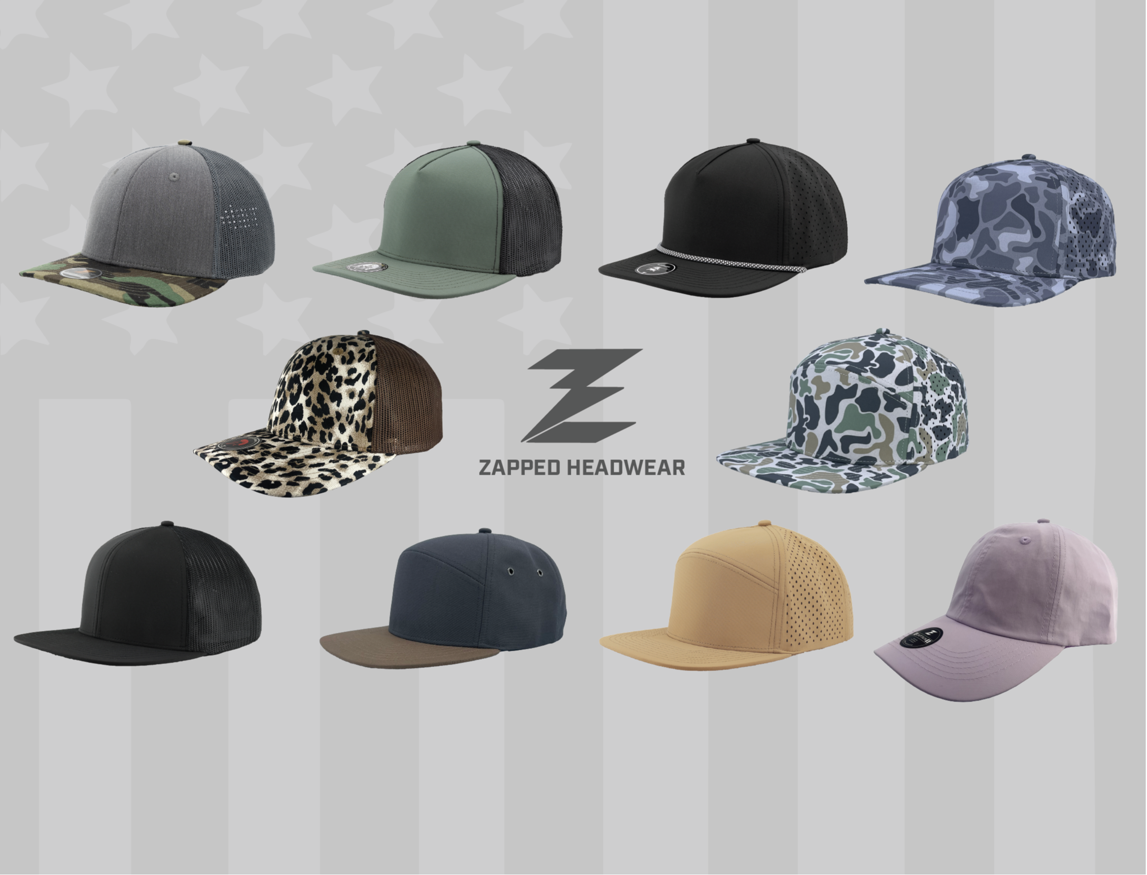 Zapped Headwear - Las Vegas Souvenir & Resort Gift Show 2024